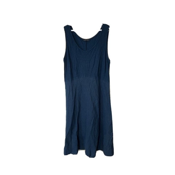 cut loose | Dresses | Cut Loose Linen Sleeveless Tank Shirt Dress ...